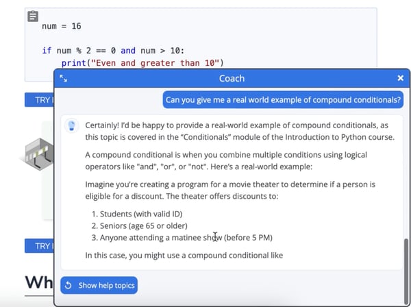 Introducing Codio Coach Extensibility: Tailored AI Learning Assistants for Your Classroom